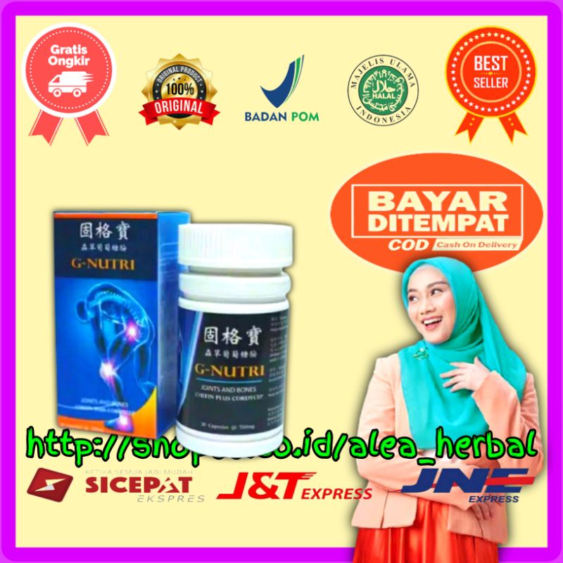 Jual G-NUTRI - GNUTRI - G-NUTRI OBAT TULANG DAN SENDI ORIGINAL HERBAL ...