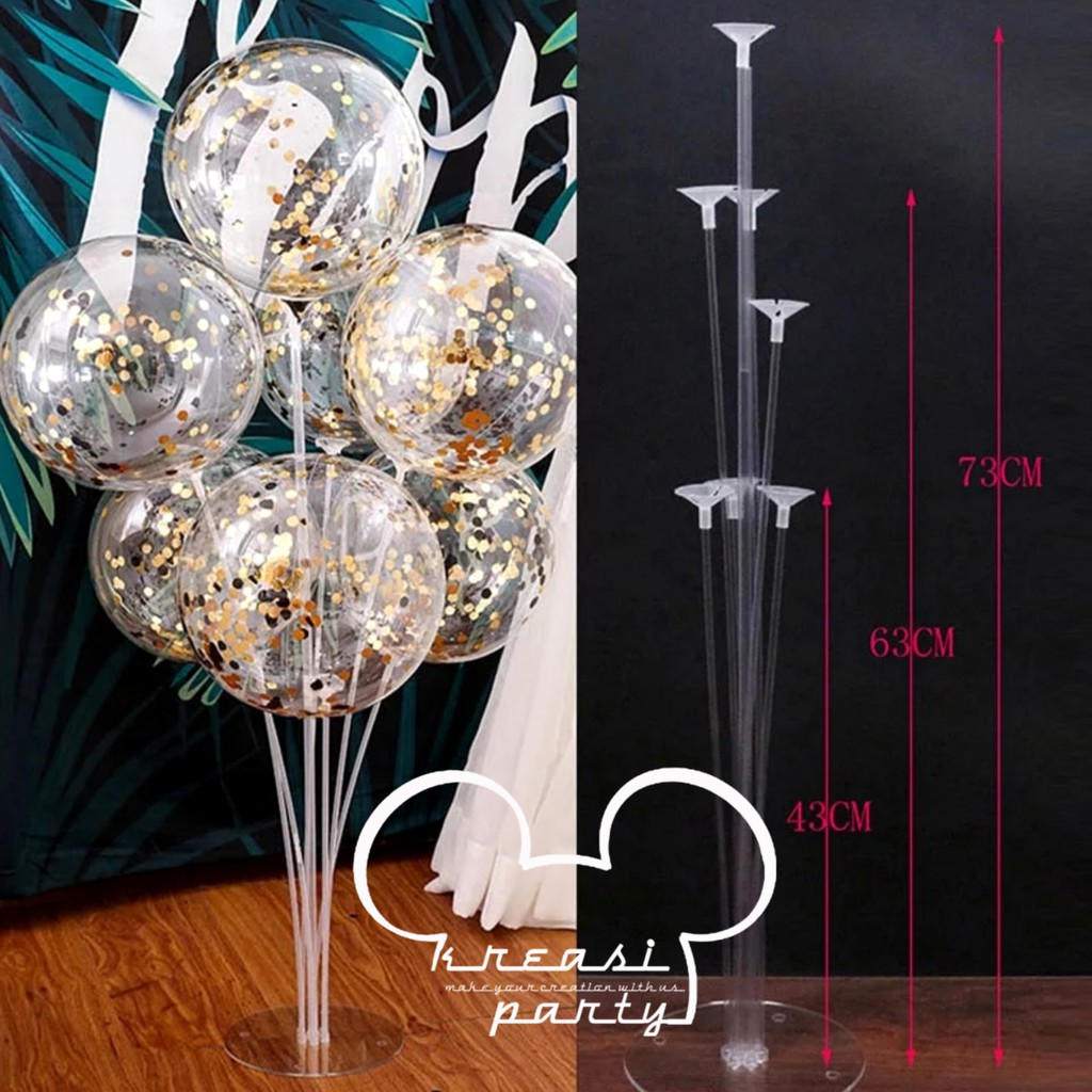 Jual Stick Cup Standing Balon / Tatakan Balon / Tiang Balon / Gate ...