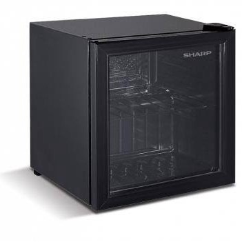 Jual Sharp Mini Showcase Display Cooler 55L SCH-50X-FS / SCH50XFS ...