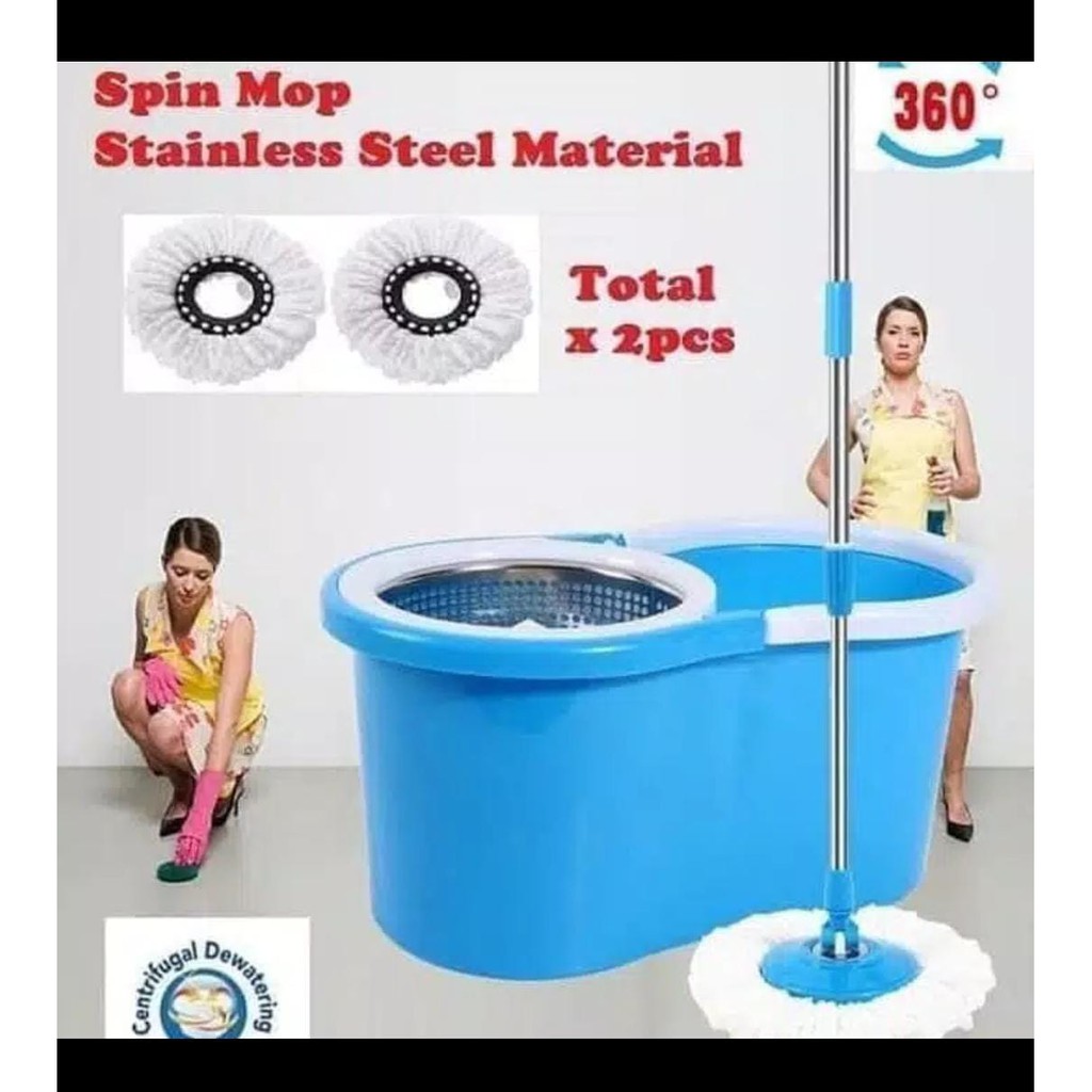 Jual PEL MOOP pel lantai mop / alat pembersih lantai / alat pel mop ...