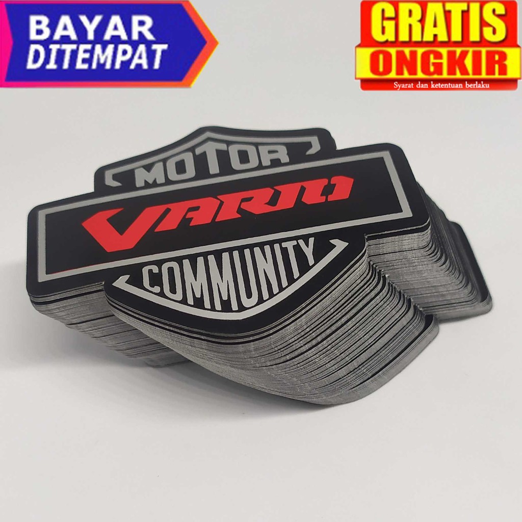 Jual stiker honda vario / sticker motor vario / stiker motor racing ...