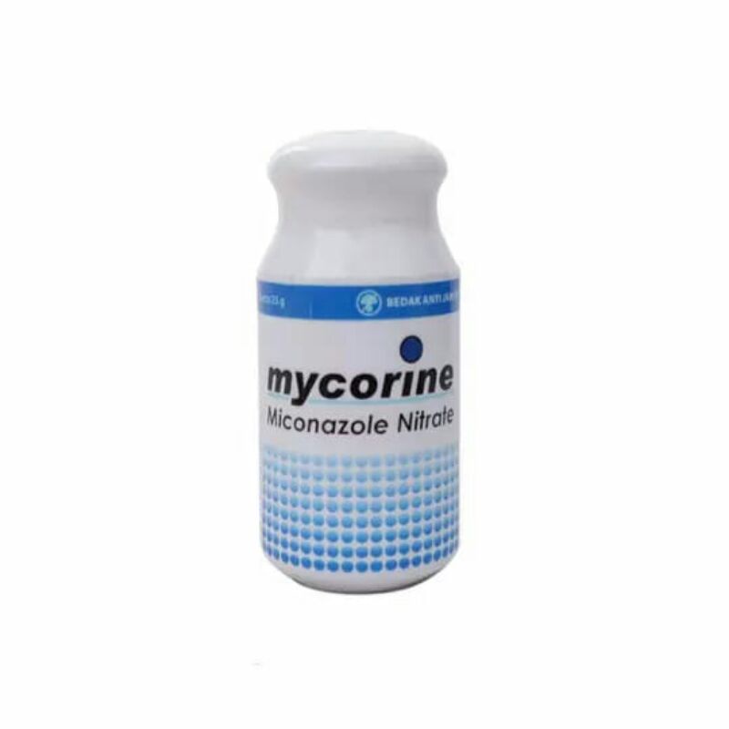 Jual Mycorine Powder 25gr - Bedak gatal,Jamur,Kurap terutama untuk ...