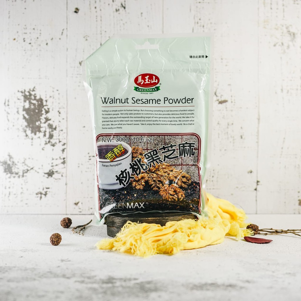 Jual GREENMAX - WALNUT SESAME POWDER (Bubuk Kacang Walnut) 300GR ...