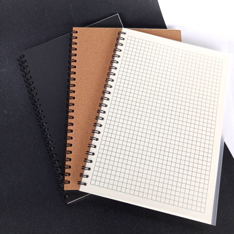 Jual NOTEBOOK VINTAGE A5/JURNAL BOOKPAPER GRID/Buku Tulis Catatan ...