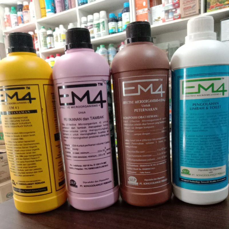 Jual EM4 PERTANIAN/EM4 PERIKANAN/EM4 PETERNAKAN/EM4 PENGOLAHAN LIMBAH ...