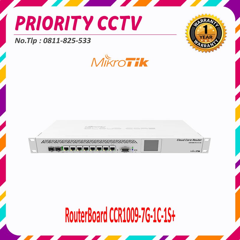 Jual Mikrotik RouterBoard CCR1009-7G-1C-1S+ | Shopee Indonesia