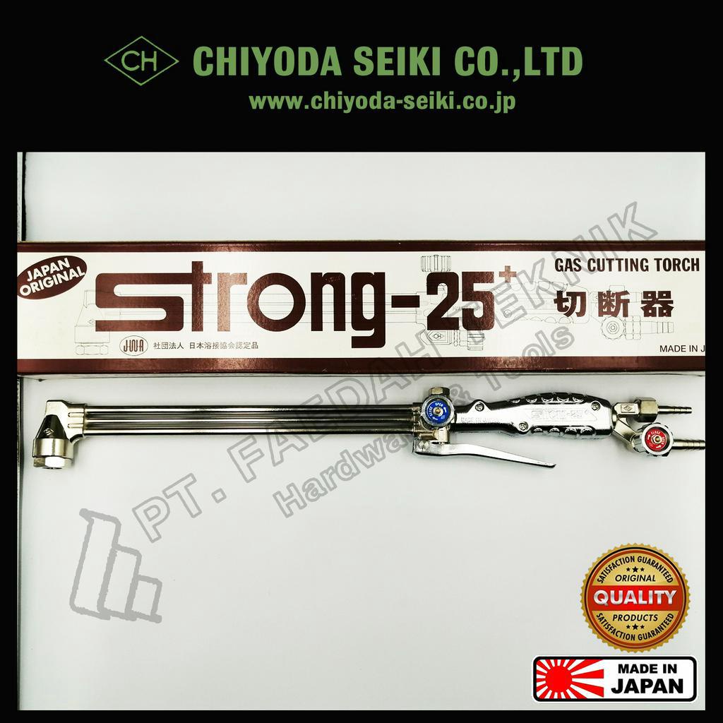 Jual Cutting Torch Chiyoda Strong 25, Torch only, made in Japan | Shopee Indonesia