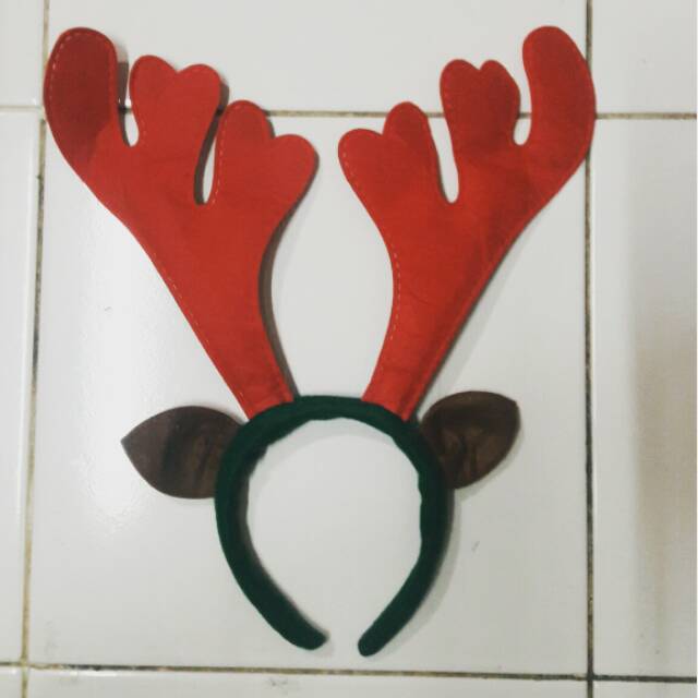 Jual Bando Tanduk Rusa Natal | Shopee Indonesia