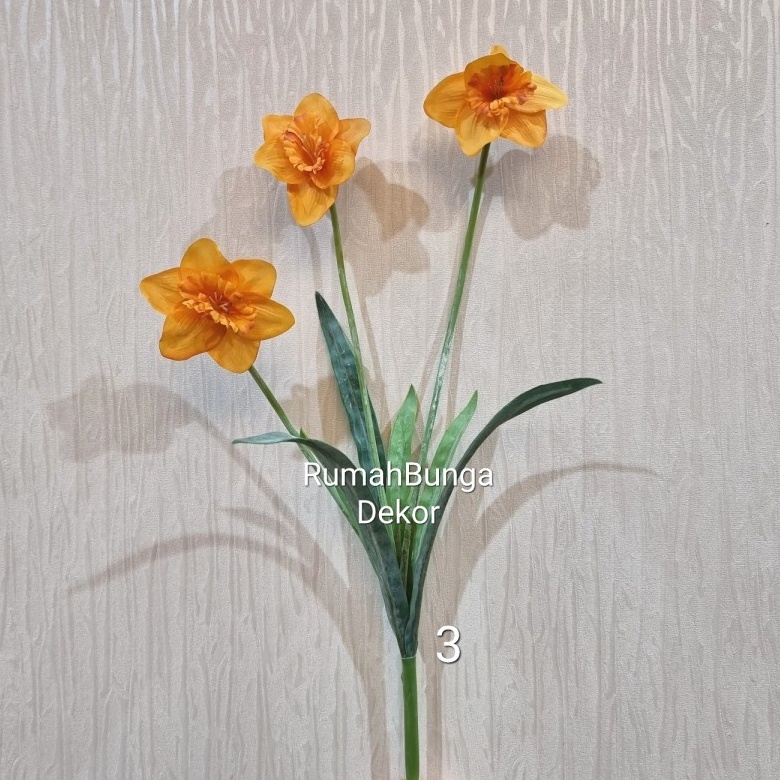 Jual Bunga Daffodil Artificial ( Ada 3 Warna ) | Shopee Indonesia