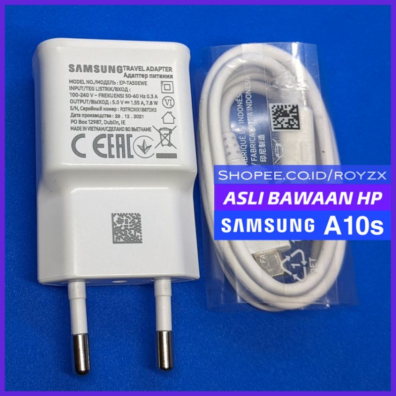 Jual SAMSUNG Charger Cas - A10s Micro USB Original Bawaan Hp | Shopee Indonesia