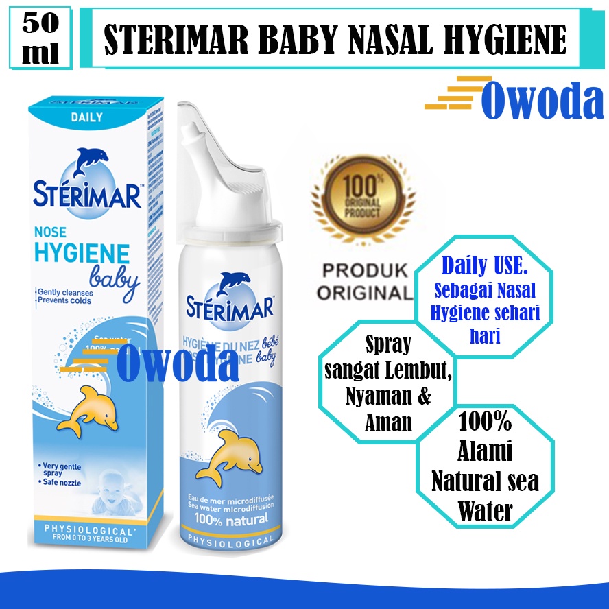 Jual Sterimar Baby Nose Hygiene 50ml - Sterimar Baby Isotonis | Shopee ...