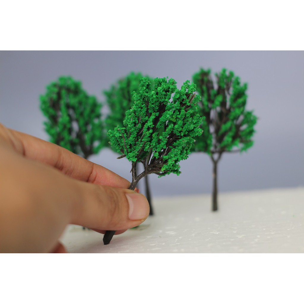 Jual MINIATUR POHON DAUN BUNGA BERWARNA 8CM MAKET DIORAMA MINIATUR ...