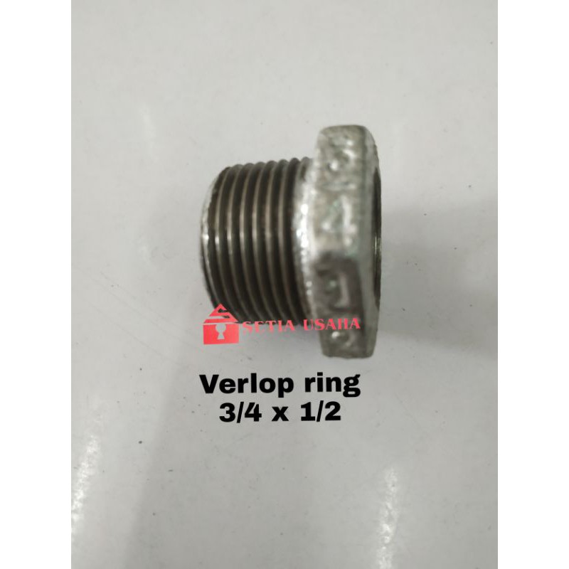 Jual Sambungan besi verlop ring 3/4 x 1/2 | Shopee Indonesia
