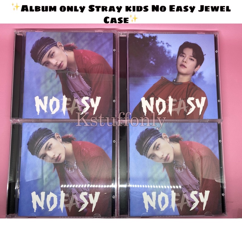 Jual [+POSTER] ALBUM ONLY STRAY KIDS NO EASY JEWEL CASE HYUNJIN ...