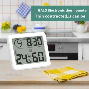 Jual Jam Digital Meja Dinding Thermometer Hygrometer Sensor Digital ...