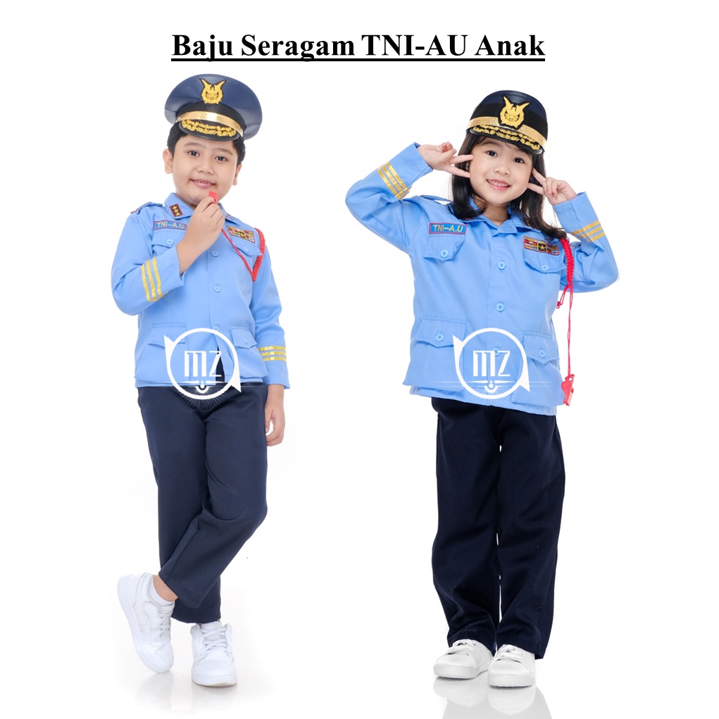 Jual BAJU SETELAN TNI AU ANAK LAKI LAKI PEREMPUAN ANGKATAN UDARA ARMY COWOK CEWEK KOSTUM PROFESI ...