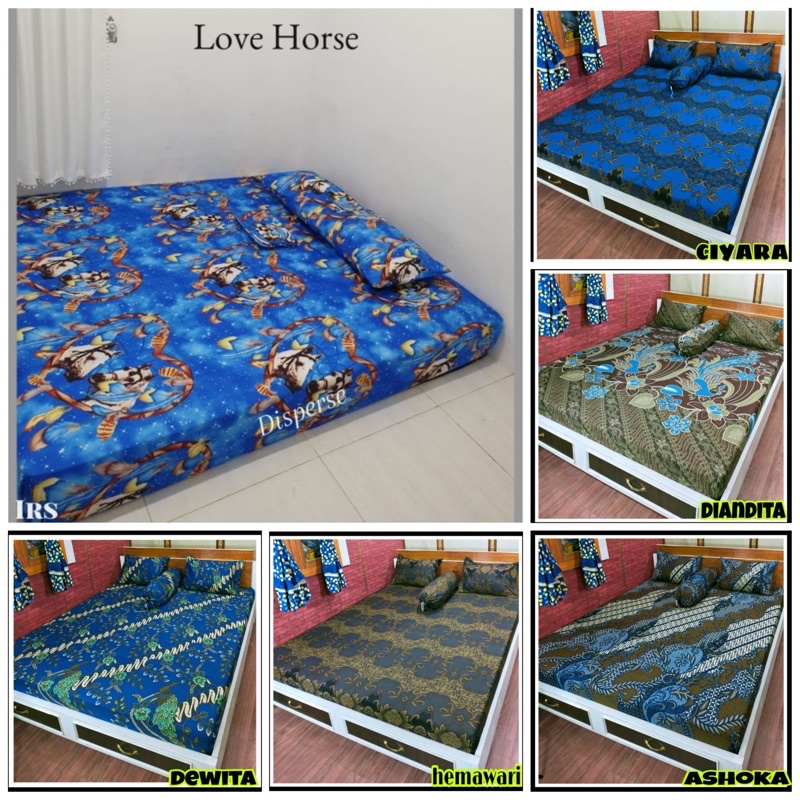 Jual SPREI HOMEMADE UK 180 160 120 SPREI MOTIF SPREI KARAKTER MURAH ...