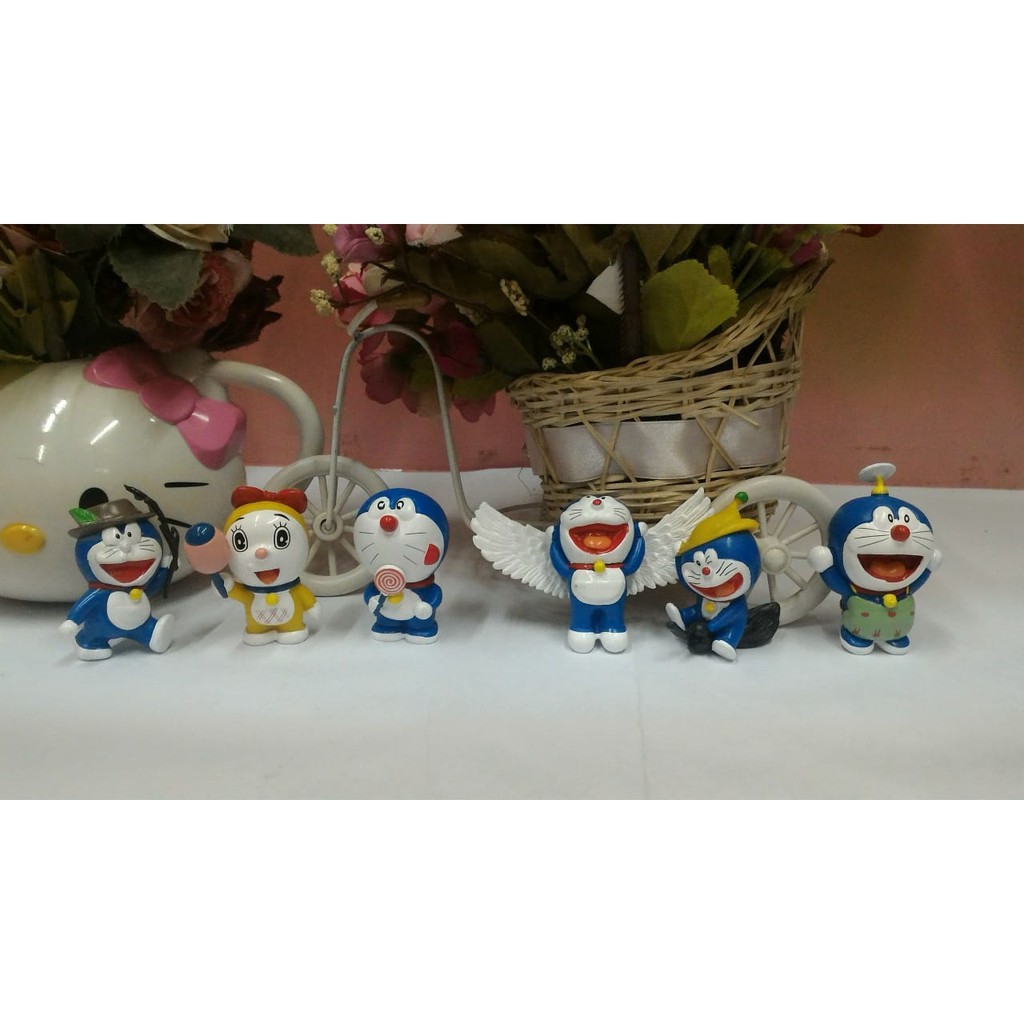 Jual 04876 miniature doraemon figure doraemon witch figurine doremi ...