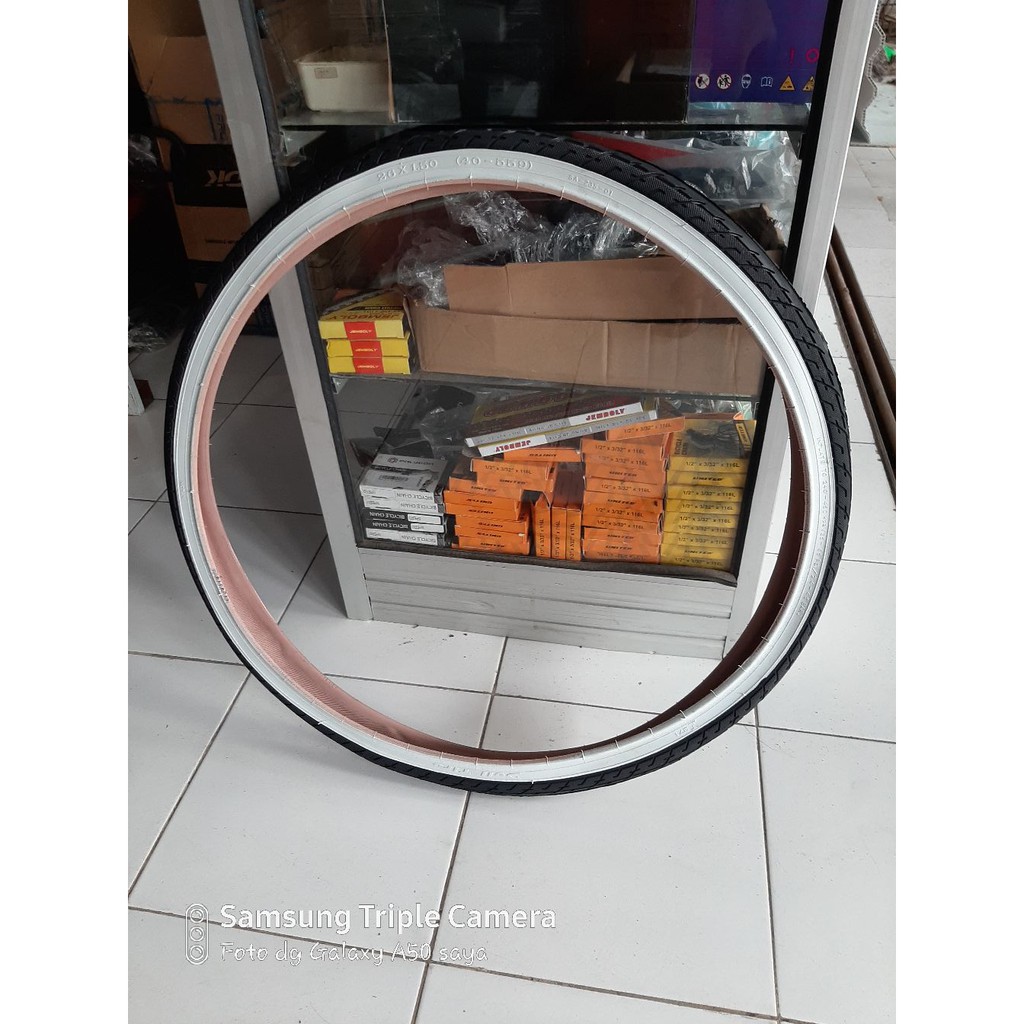 Jual Ban Luar 26 x 1.50 HITAM PUTIH SWALLOW / DELI TIRE Sepeda MTB Federal City Bike. | Shopee ...