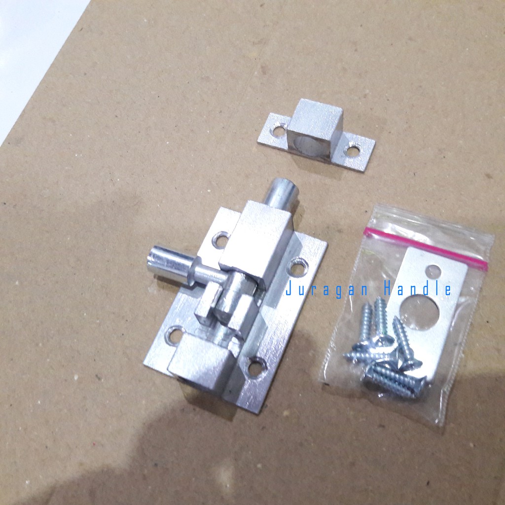 Jual grendel pintu/ grendel jendela 2 inch | Shopee Indonesia