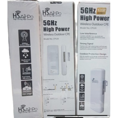 Jual HS Airpo HSAirpo CP520 CPE520 5GHz 5.8GHz Access point 5km EXTRA ...