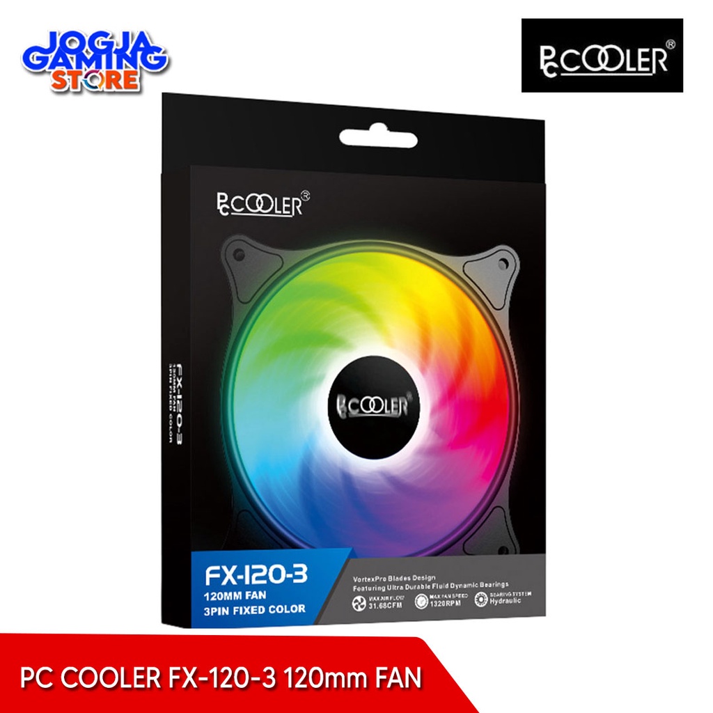 Jual PC Cooler FX-120-3 - 120mm / 12cm Single RGB Fan Case | Shopee ...
