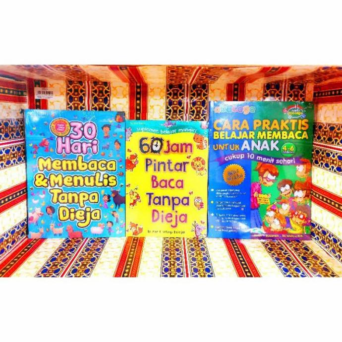 Jual Buku Abacaga 30 Hari Membaca & Menulis 60 Jam Pintar Baca Tanpa ...