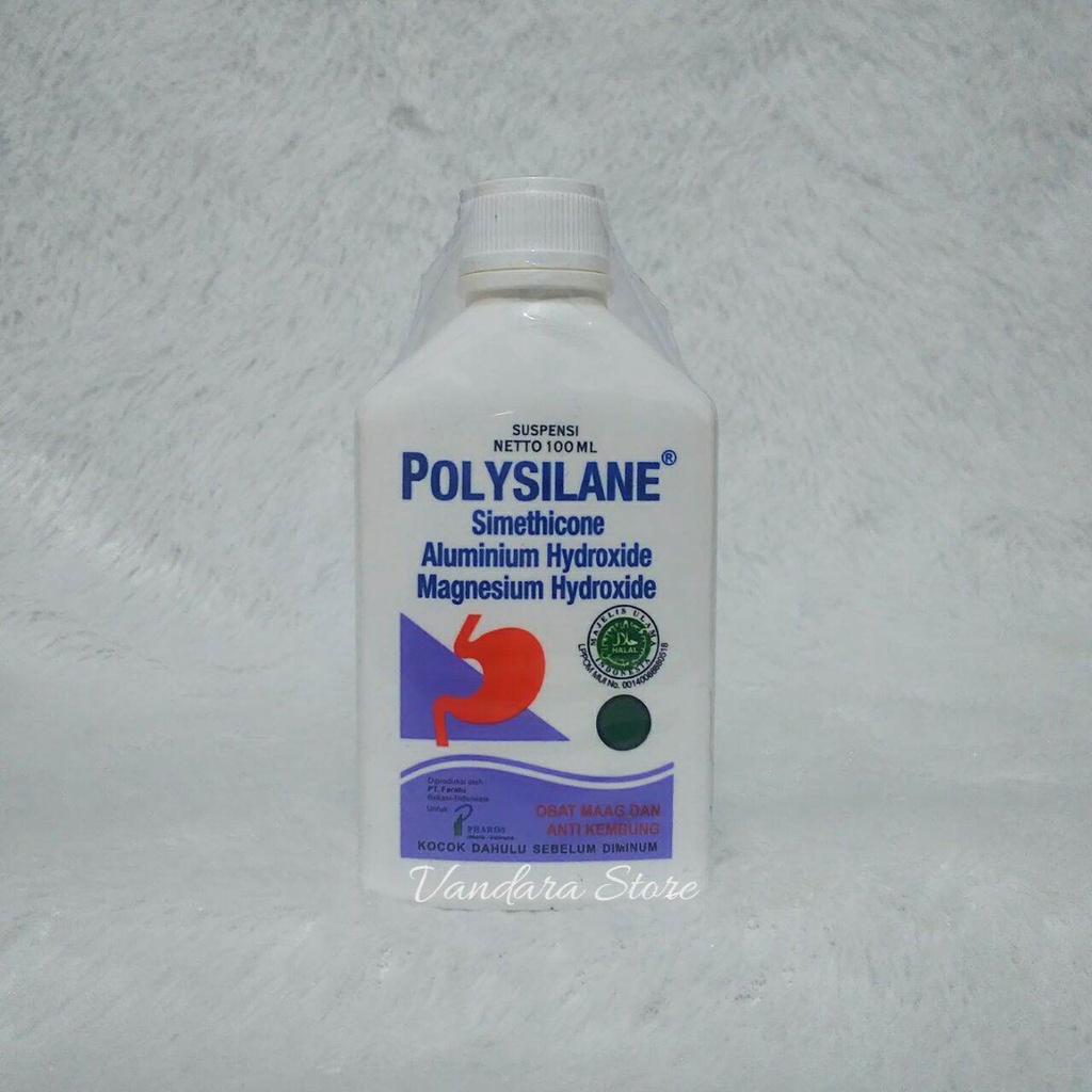Jual Polysilane Suspensi 100ml 180ml - Polysilane cair obat maag ...