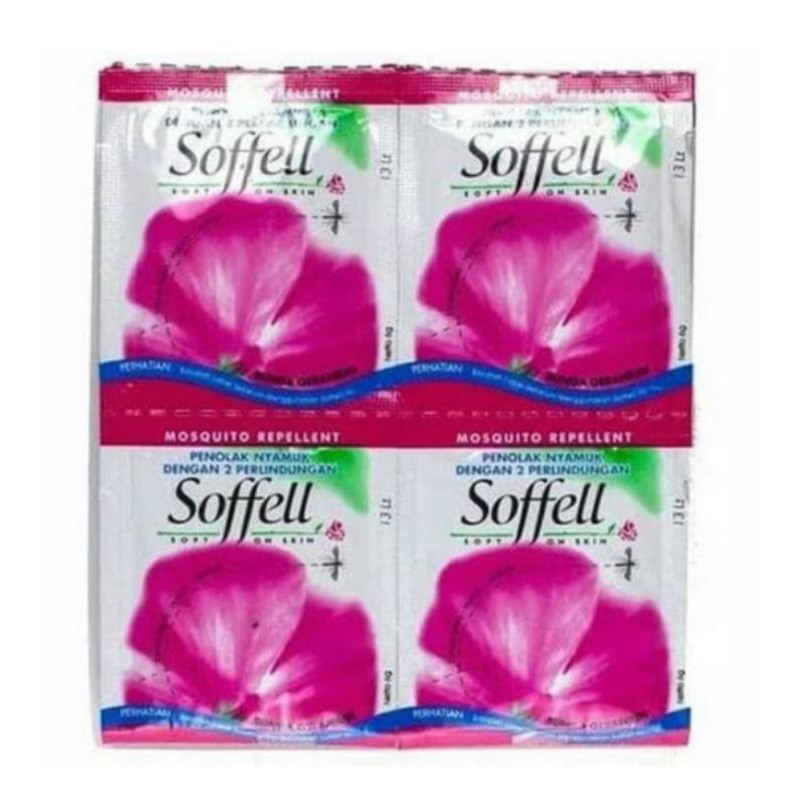 Jual Soffell Renceng Bunga Geranium 6mlx24pc | Shopee Indonesia