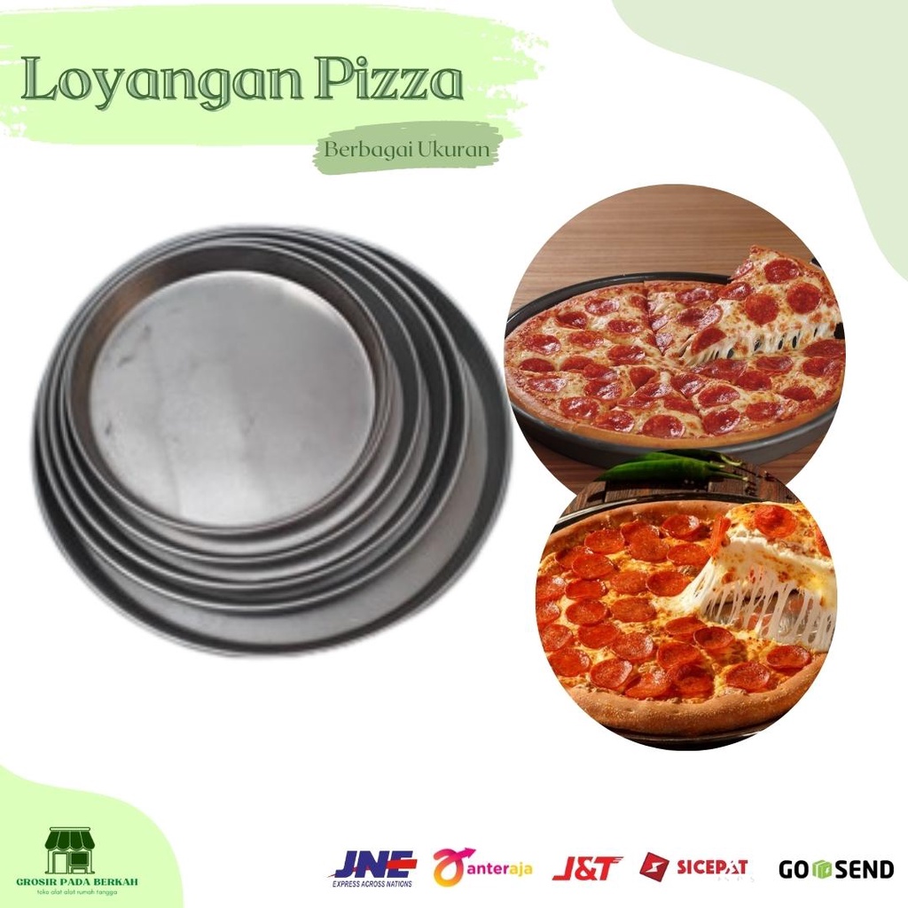 Jual GPB - Loyang Pizza - Cetakan Pizza Alumunium - Loyang Press Bulat ...