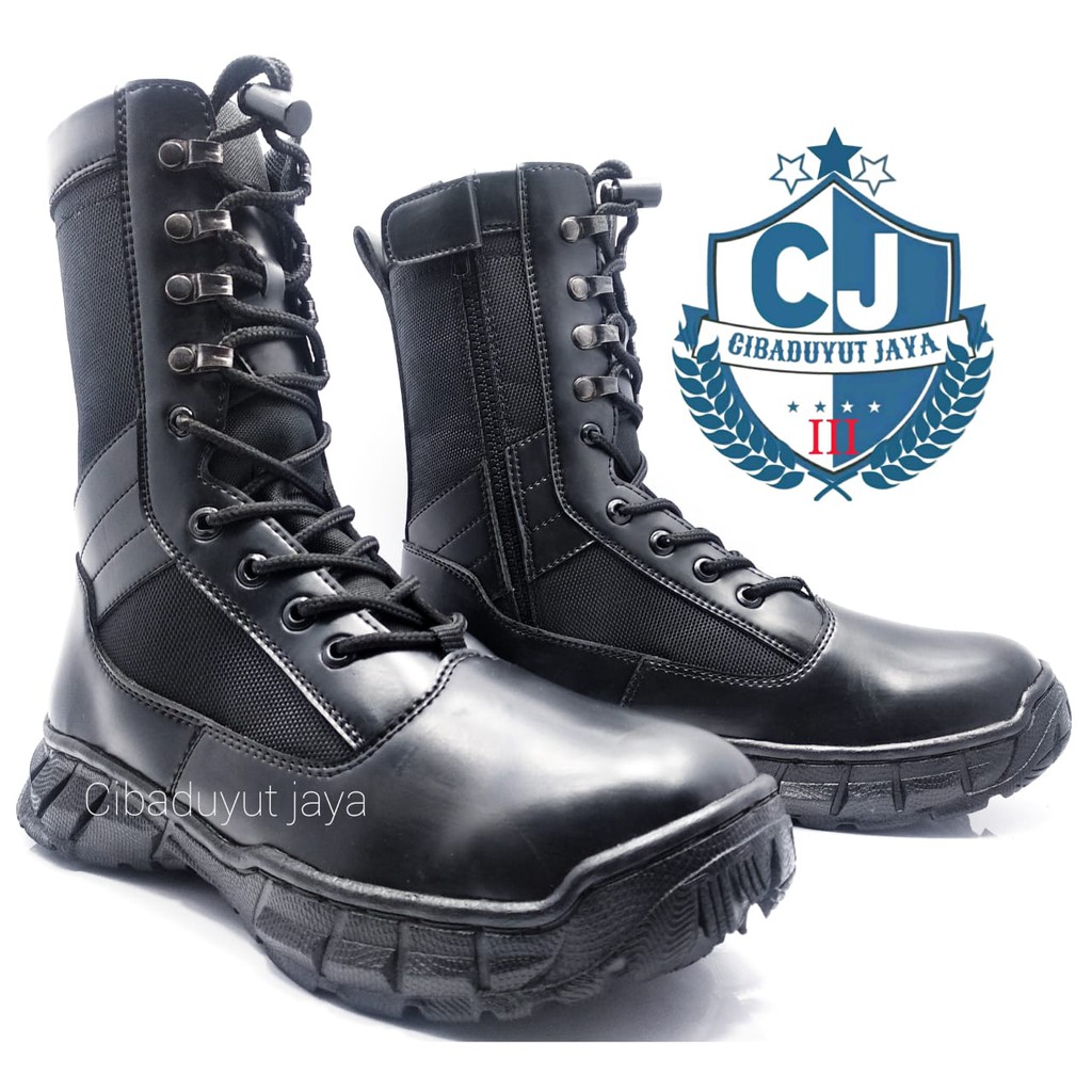 Jual (COD) SEPATU PDL JATAH PEMBAGIAN POLRI TNI POLPP KANVAS WATERPROOF ...