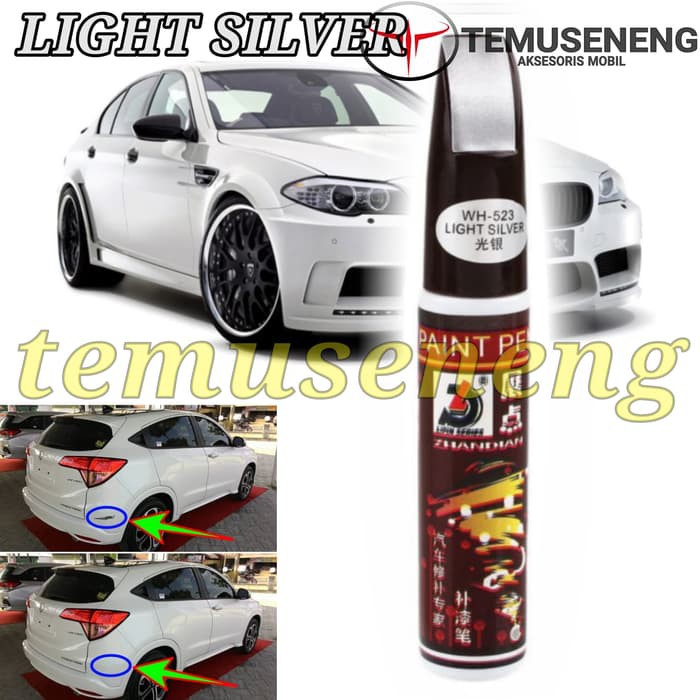 Jual Light Silver Cat Warna Mobil Motor Penghilang Noda Abu Muda ...