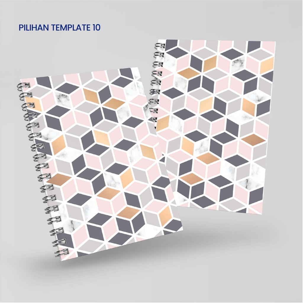 Jual NOTEBOOK SHAPE PATTERN/JURNAL GRID/DOTTED/BLANK /LINE A5/ BUKU ...