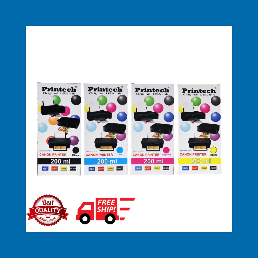 Jual Tinta Printer Canon Printech 200ml | Shopee Indonesia