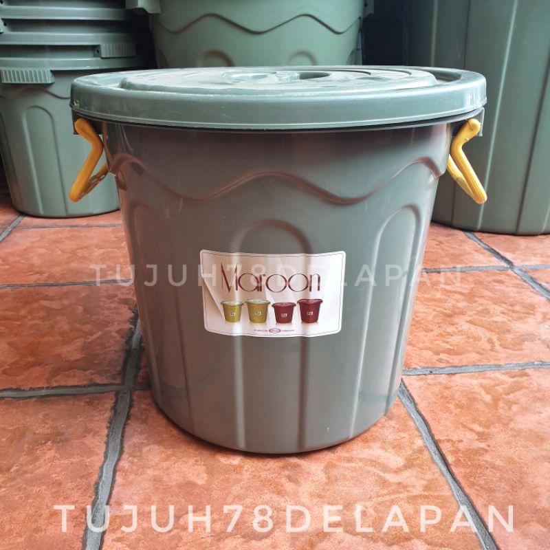 Jual Ember Plastik Jumbo Besar Great Maroon 30L / Tong Air Besar 30 Liter | Shopee Indonesia