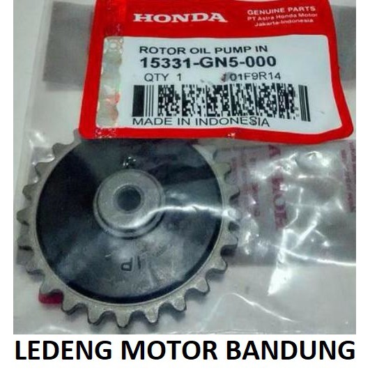 Jual Gigi Pompa Oli Grand Supra-X Astrea Legenda Gear Rotor Oil Pump In Orinal Honda AHM GN5 ...