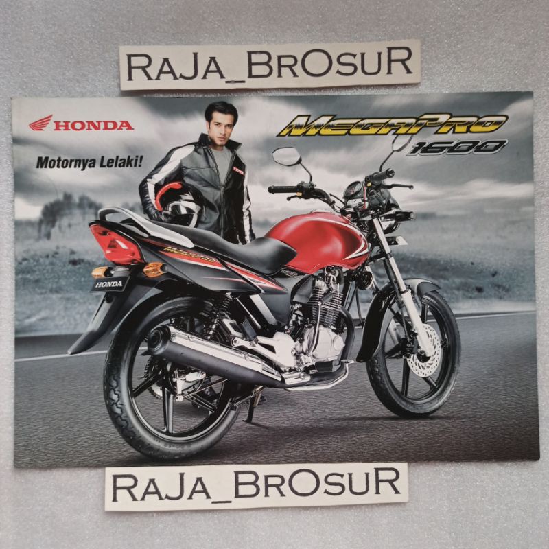Jual Poster brosur katalog leaflet Honda MegaPro1600 Primus 2006 ...