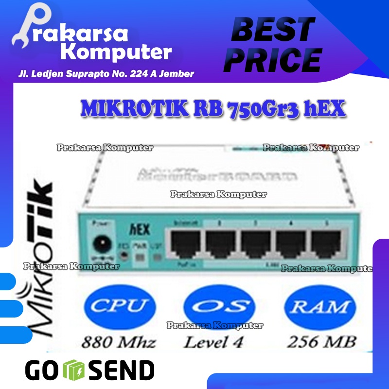 Jual MIKROTIK RB 750Gr3 hEX | Shopee Indonesia
