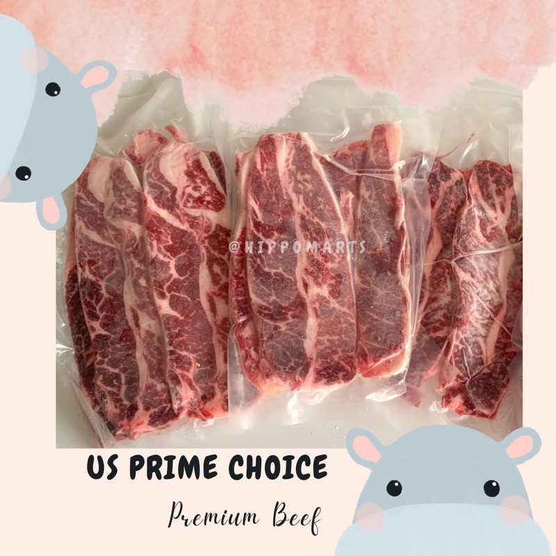 Jual US Prime Choice Short Rib Boneless / Kalbi / karubi | Shopee Indonesia