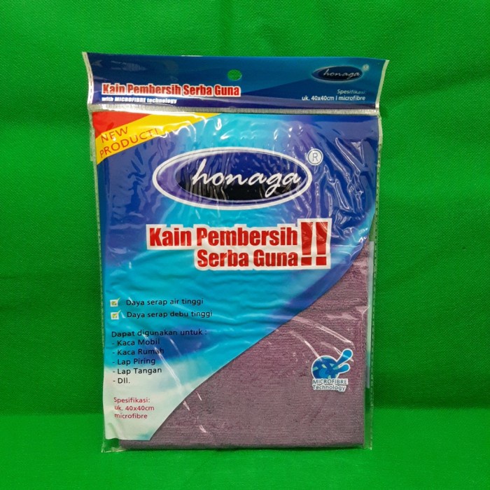 Jual Kain Lap Microfiber Honaga Warna Ungu | Shopee Indonesia