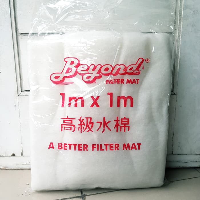 Jual Kapas filter 1m x 1m / kapas filter 1 meter aquarium ikan hias ...