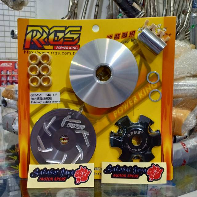 Jual Big Pulley Set RGS Mio Soul Mio Smile Mio Sporty Nouvo Fino Karbu ...