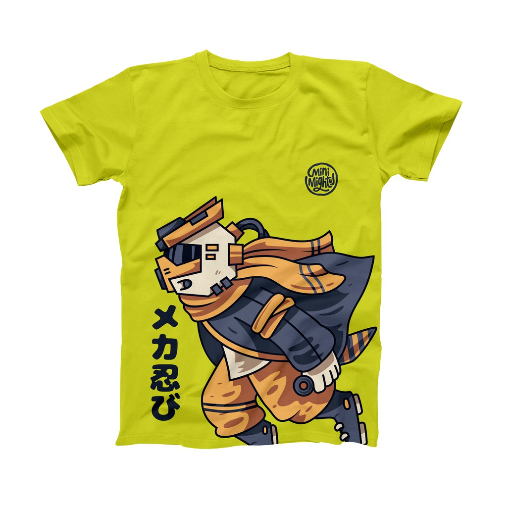 Jual Mini Mighty Baju Anak - Kaos Anak & Dewasa Mecha Shinobi Series ...
