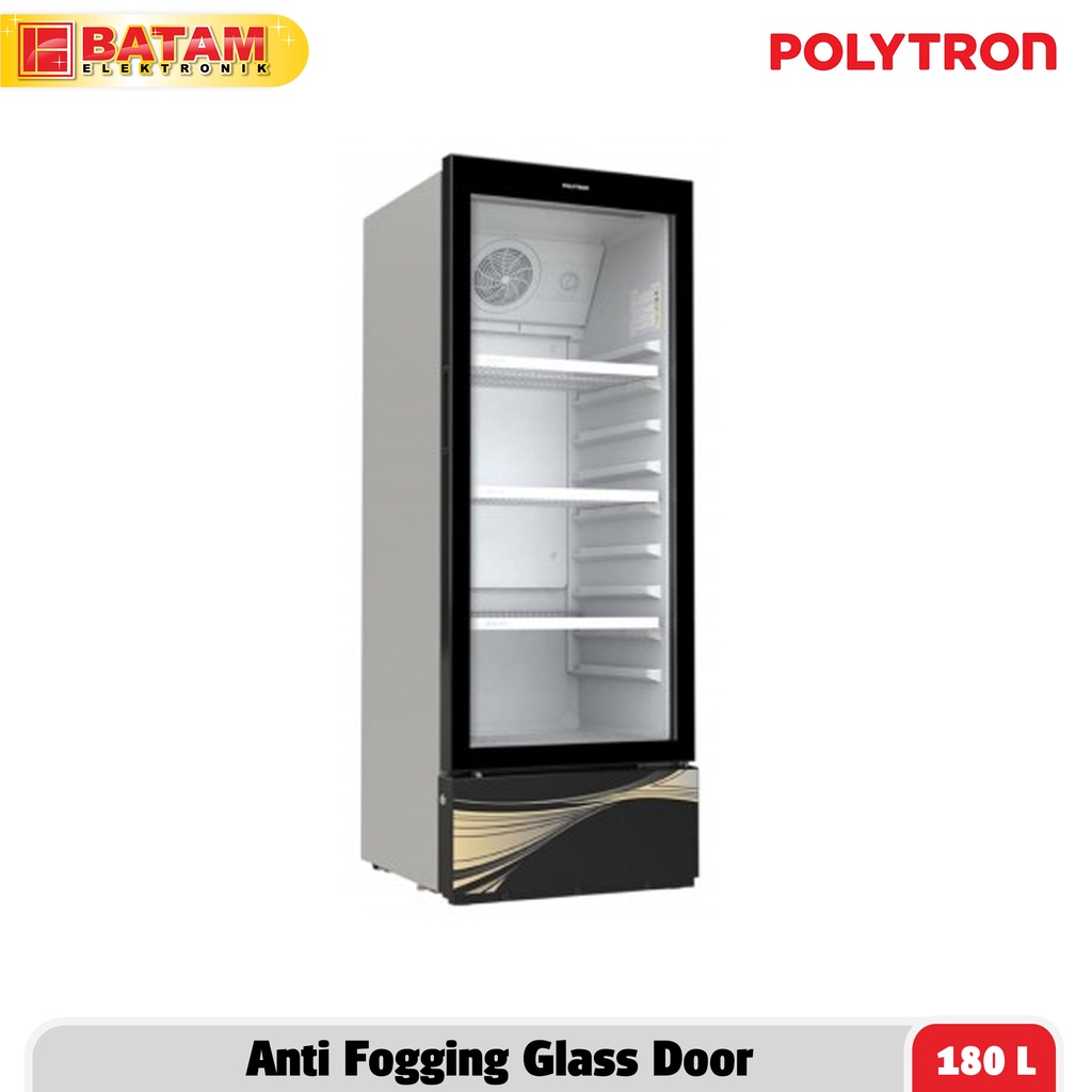 Jual Polytron Showcase 1 Pintu 180 Liter SCN-187 | Shopee Indonesia