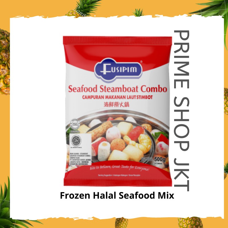 Jual Fusipim Seafood Steamboat Combo Mix / Shabu Shabu Steamboat - 500 ...