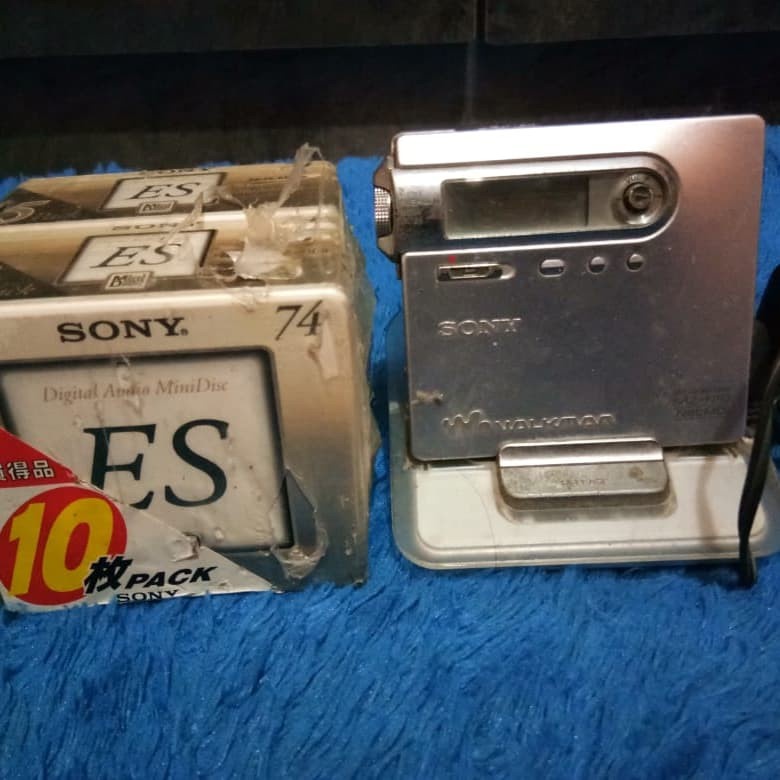Jual MD minidisc mini disc Sony ES 74" Made in Japan | Shopee Indonesia
