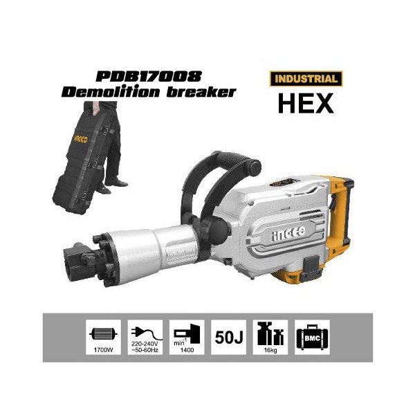 Jual Mesin Jack Demolition Breaker INGCO tipe PDB17008 | Shopee Indonesia