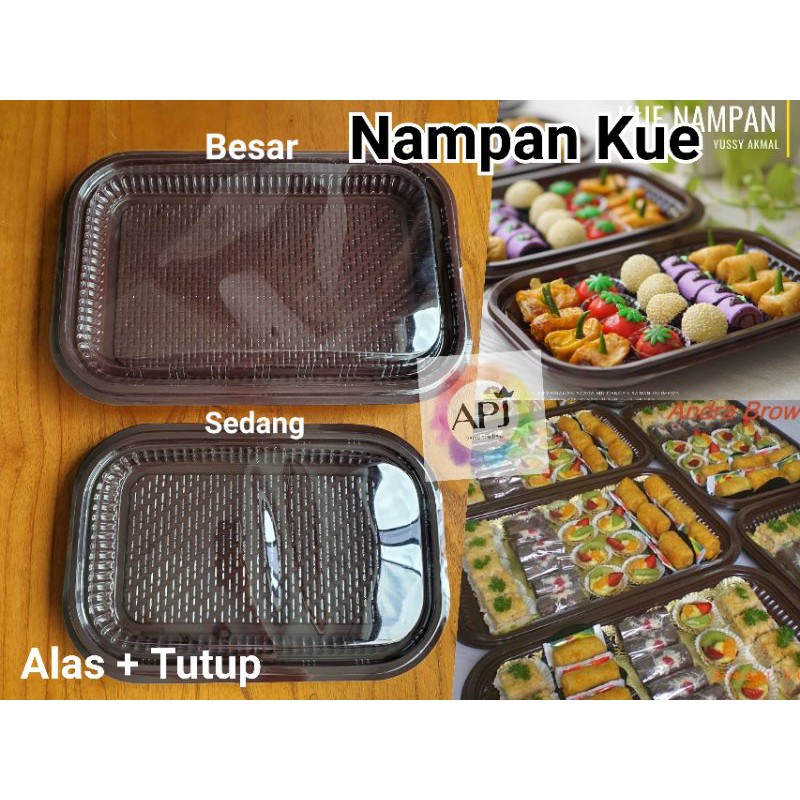 Jual Nampan Kue Mika Besar & Sedang / Nampan Mika Kue Sedang Besar ...