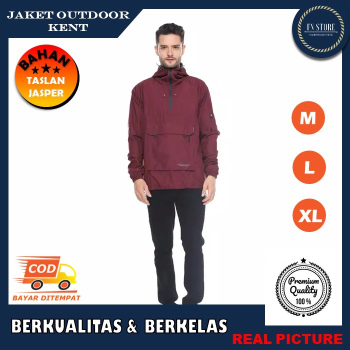 Jual Jaket Outdoor Parasut Taslan Original Kent Maron | Shopee Indonesia
