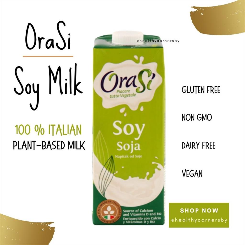 Jual Soy Milk 1L Non GMO GF - OraSi Vegan Milk Susu Kedelai | Shopee ...